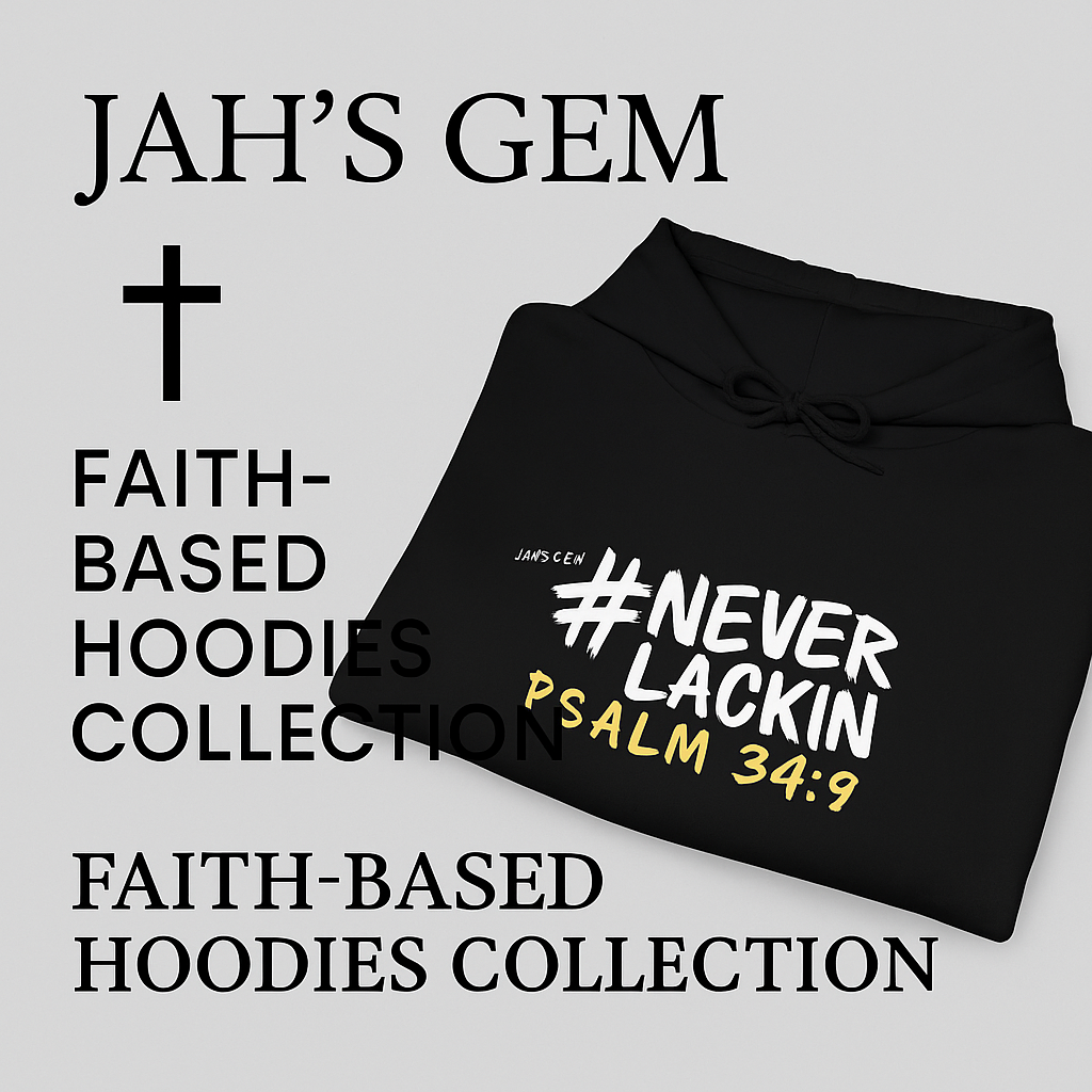 Christian Hoodies & Faith-Based Sweatshirts - Jah's Gem Apparel – Jahs ...